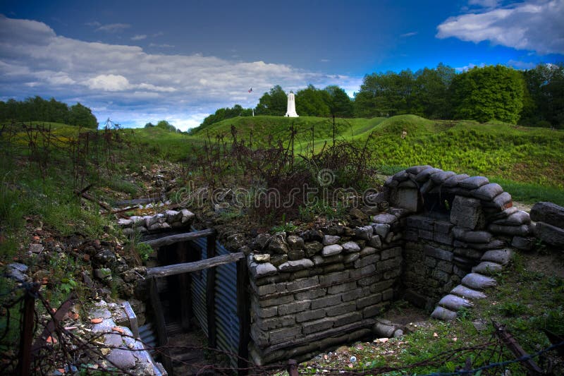 Verdun-Bunker stockbild. Bild von graben, konflikt, verdun - 13457317