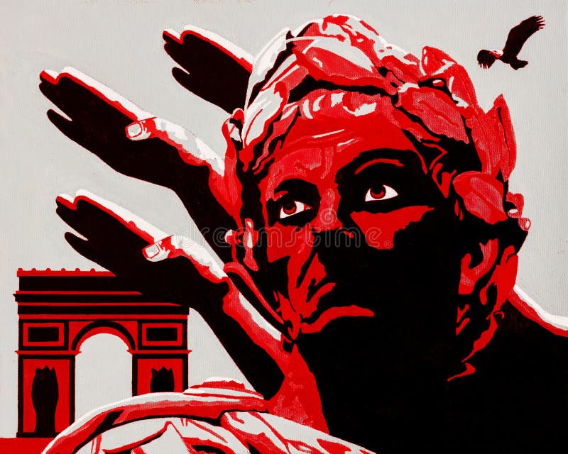 Salut romain photo stock. Illustration du antique, salut - 26436148