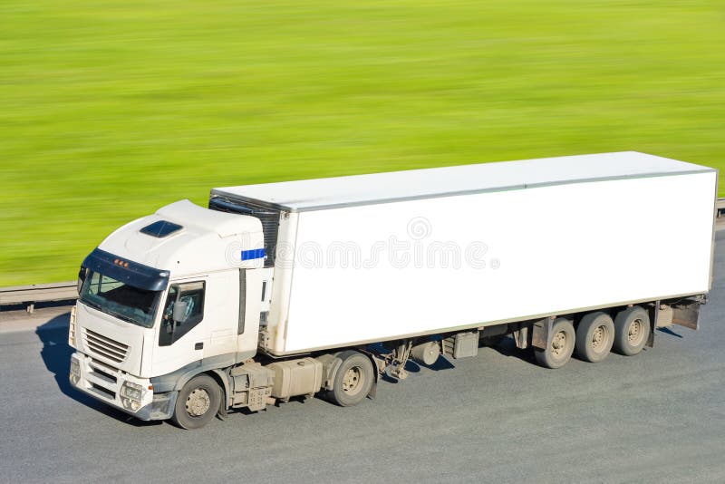 Grön lastbil arkivfoto. Bild av industri, hastighet, tecken - 5294132