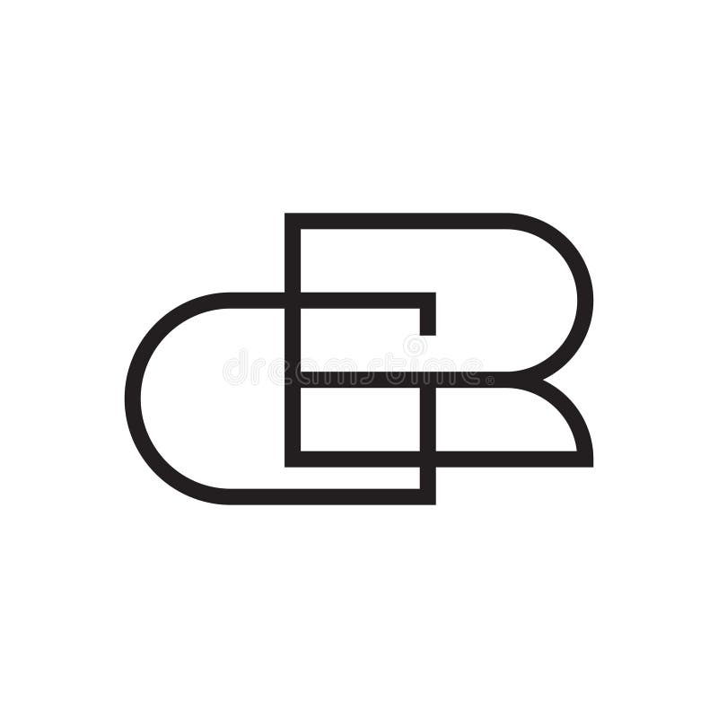 Gr Initial Letter Vector Logo Icon Stock Vector - Illustration of ...