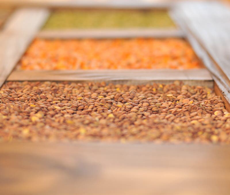 Graan stock foto. Image of korrels, voedsel, graan, texturen - 9995566