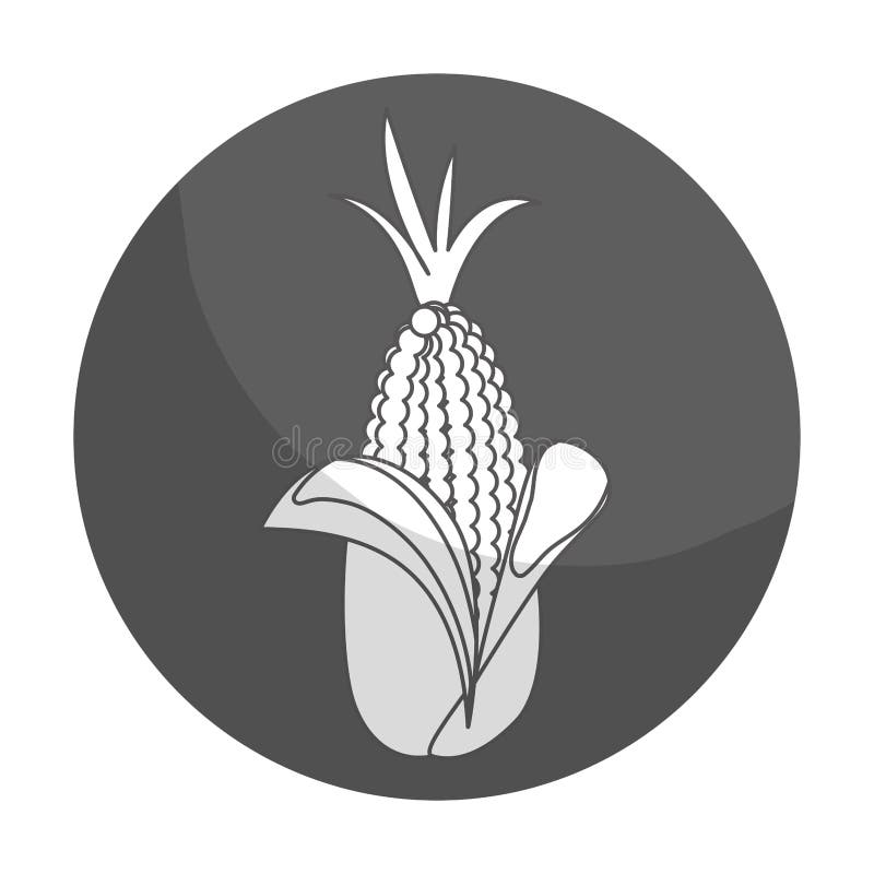 Graan Plantaardig Pictogram Vector Illustratie - Illustration of ...