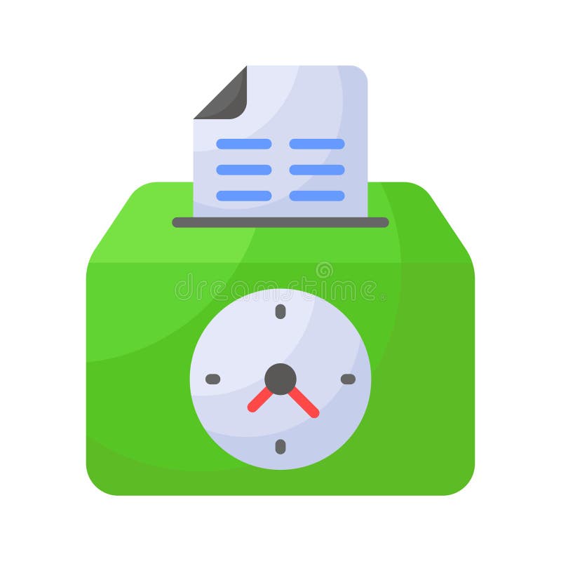 Grab this Amazing Icon of Attendance, Ready To Use Vector Stock Vector ...