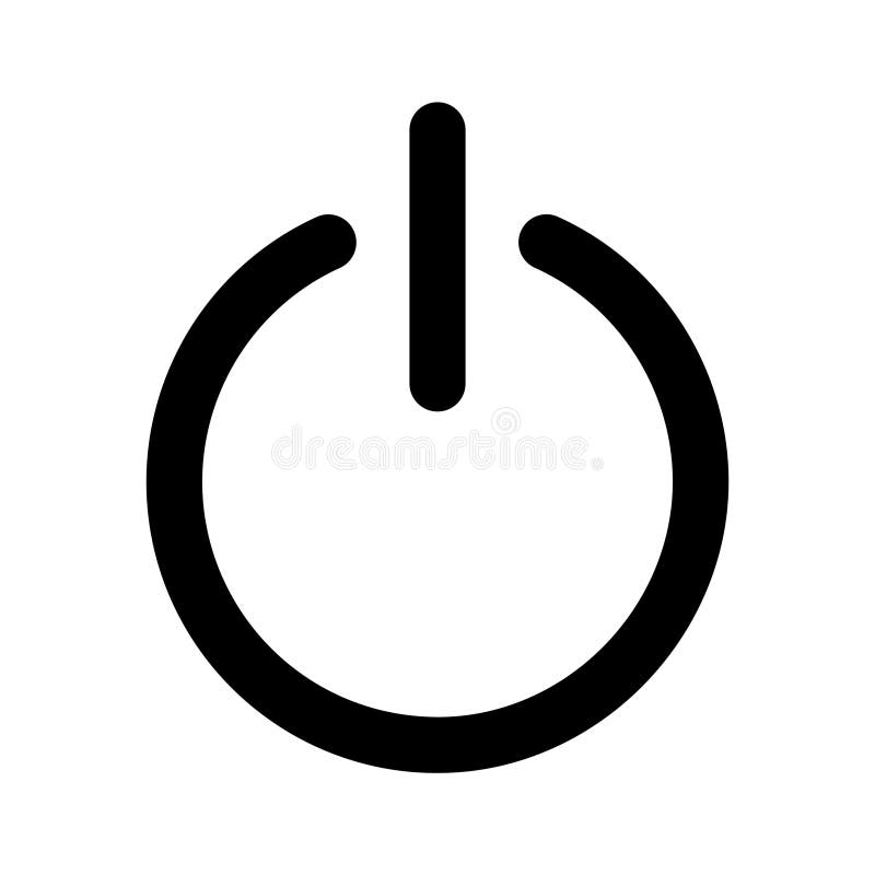 Grab this Amazing Icon of Power Button, Shutdown Button Stock Vector ...