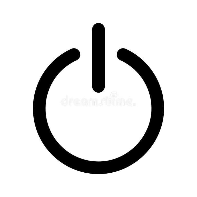 Grab this Amazing Icon of Power Button, Shutdown Button Stock Vector ...