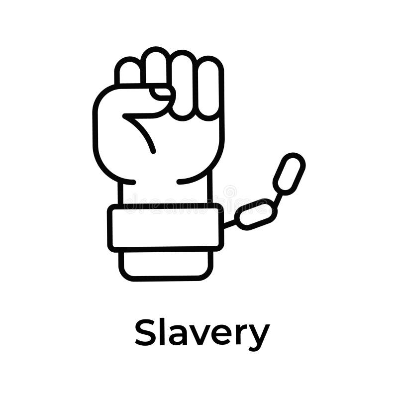 Grab this Amazing Icon of Slavery, Ready To Use Vector Stock Vector ...