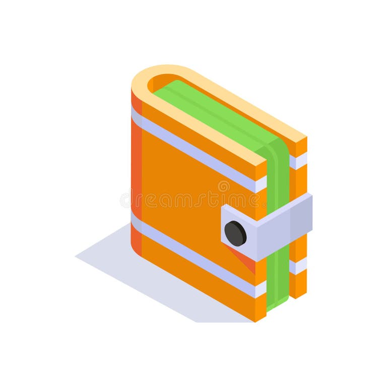 Grab this Amazing Icon of Wallet in Isometric Style, Premium Vector ...