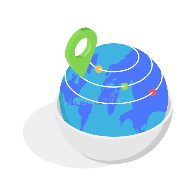 Grab this Amazing Icon of World Map in Modern Style Stock Vector ...