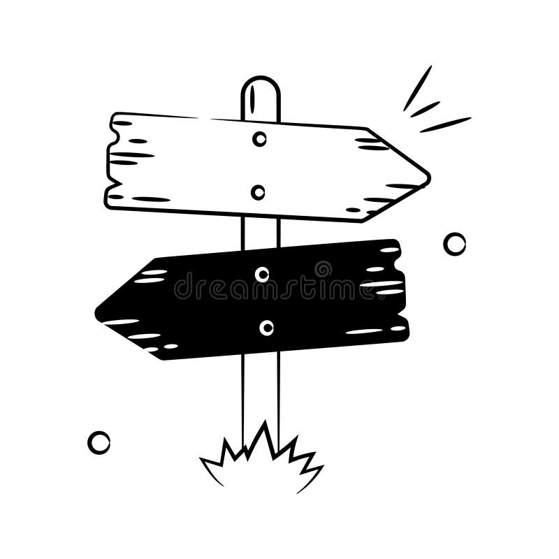 Grab this Amazing Vector of Signpost in Modern Style, Direction Board ...