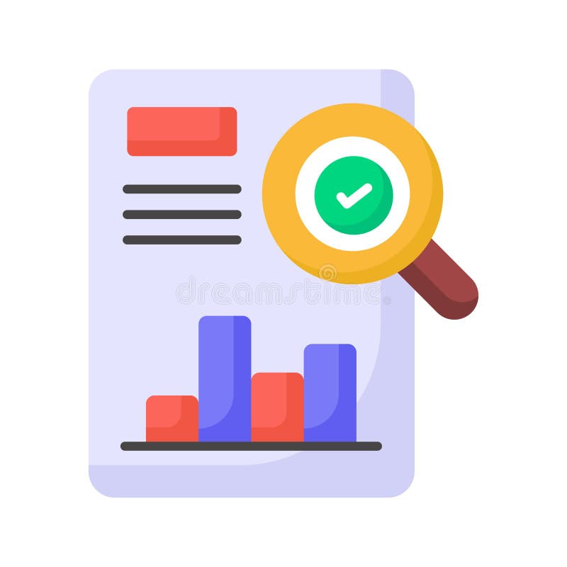 Grab this Beautiful Audit Report Icon in Trendy Style, Ready To Use ...