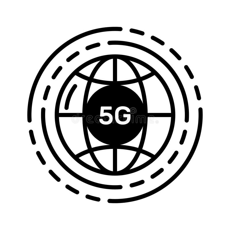 Grab this Beautifully Designed Vector of 5G Network in Trendy Style ...