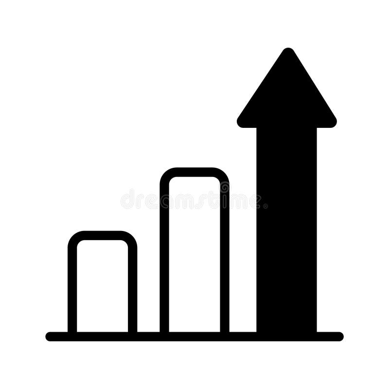 Grab this Carefully Crafted Icon of Growth Chart, Business Analysis ...