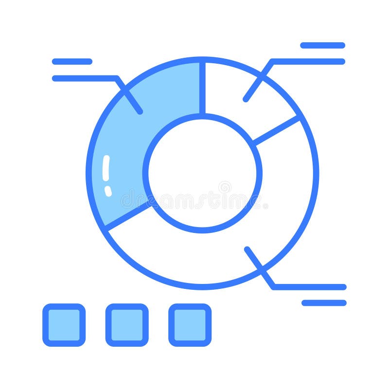 Grab this Carefully Crafted Icon of Pie Chart, Business Analysis Vector ...
