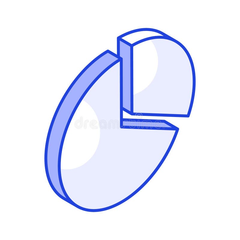 Grab this Carefully Crafted Icon of Pie Chart, Business Analysis Vector ...