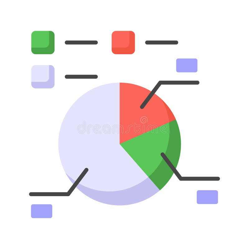 Grab this Carefully Crafted Icon of Pie Graph, Business Analysis Vector ...