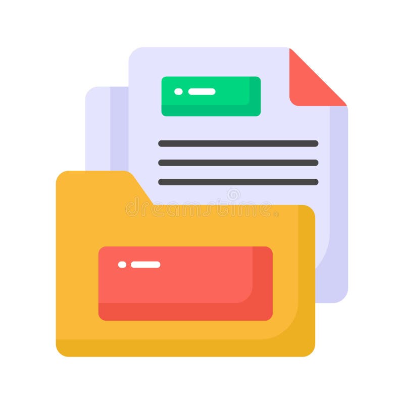 Grab this Carefully Designed Business Document Concept Vector, Ready To ...