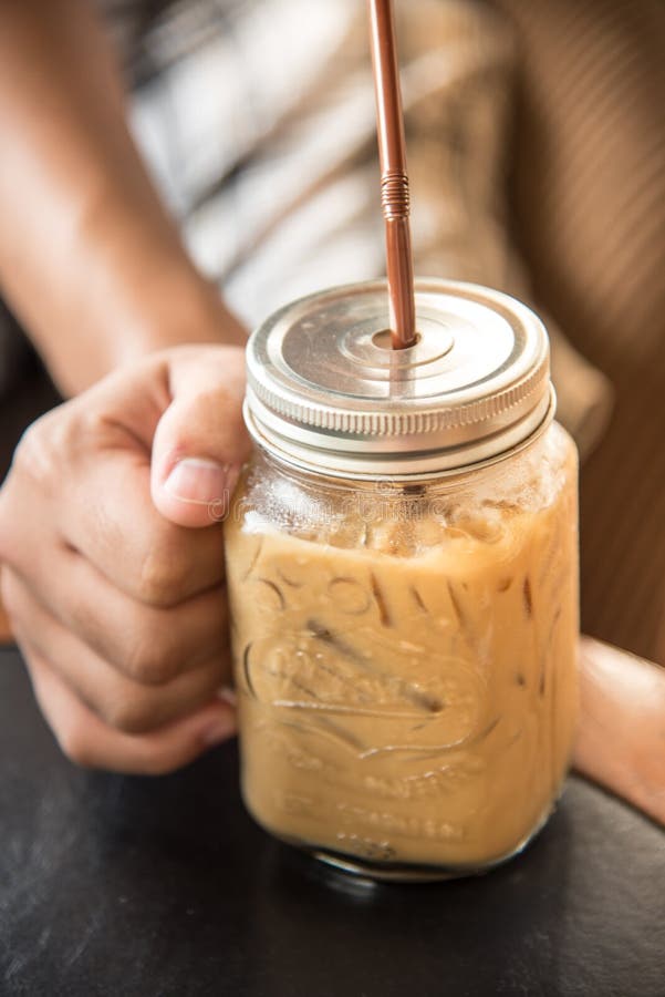 Grab the coffee stock photo. Image of jars, flavor, espresso - 92595576