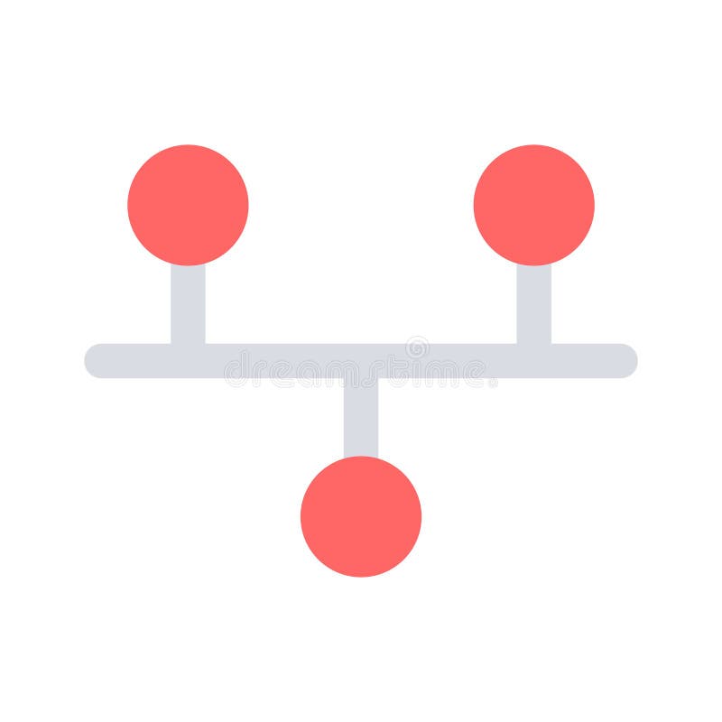 Grab this Creative Icon of Flowchart in Modern Style Stock Illustration ...