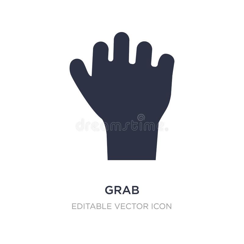 Grab Icon in Filled, Thin Line, Outline and Stroke Style. Vector ...