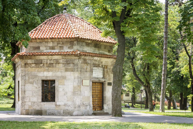 Grab Von Damad Ali Pasha, Belgrad, Serbien Redaktionelles Bild - Bild ...