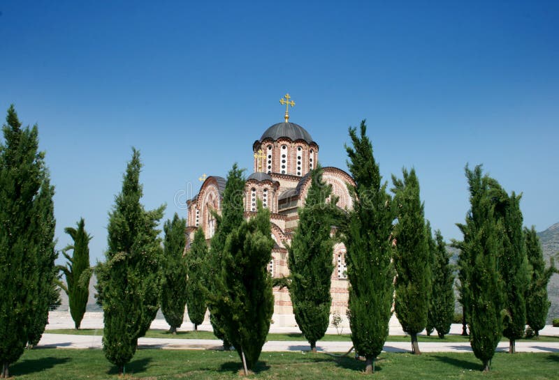 Gracanica monastery stock image. Image of herzegovina - 15663677