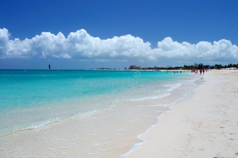 Grace Bay-Strand, Providenciales Stockfoto - Bild von türken, tropisch ...