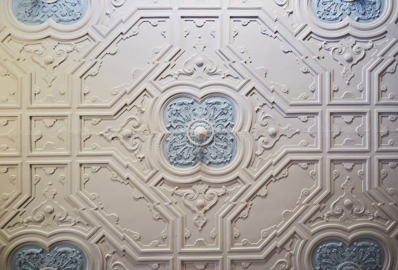 Graceful Beautiful Historical Bas-reliefs on the Facade Stock Photo ...