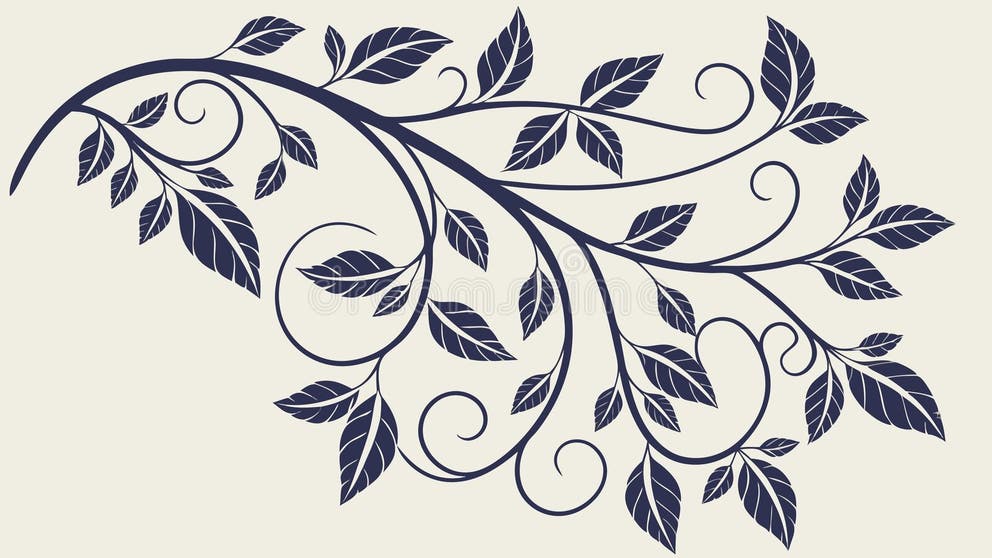 Classic Scrollwork Corner Border Design Stock Illustrations – 765 ...