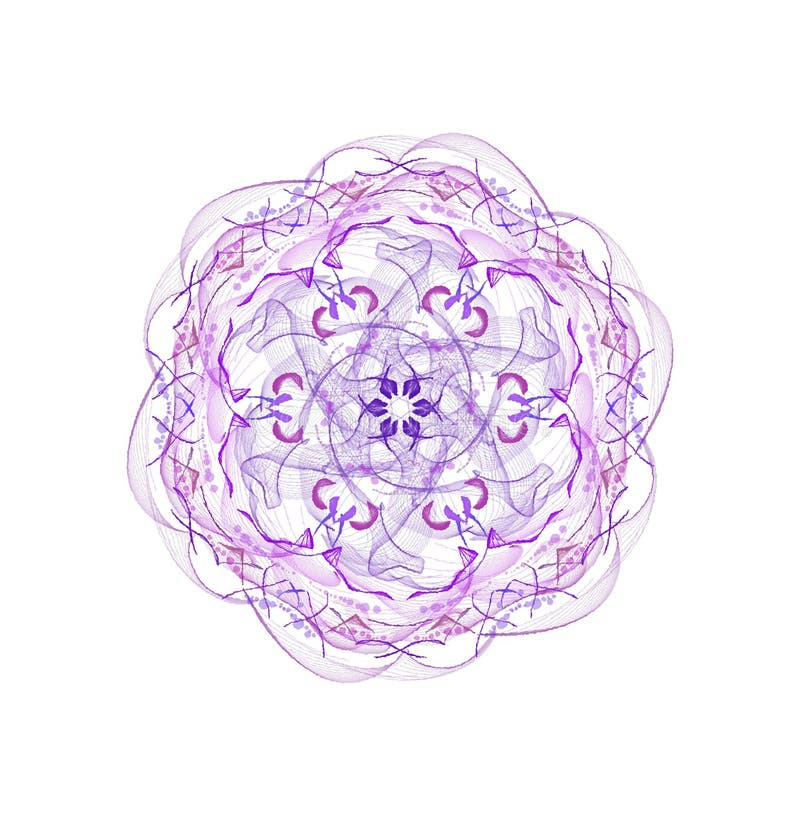 Graceful Geometric Circular Pattern Stock Illustrations – 117 Graceful ...