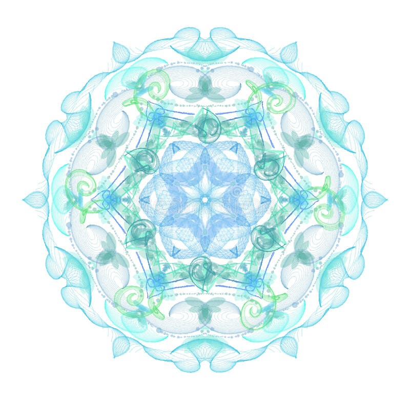 Graceful Geometric Circular Pattern Stock Illustrations – 346 Graceful ...