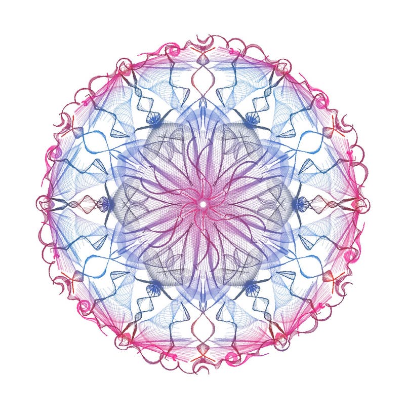 Graceful Geometric Circular Pattern Stock Illustrations – 346 Graceful ...