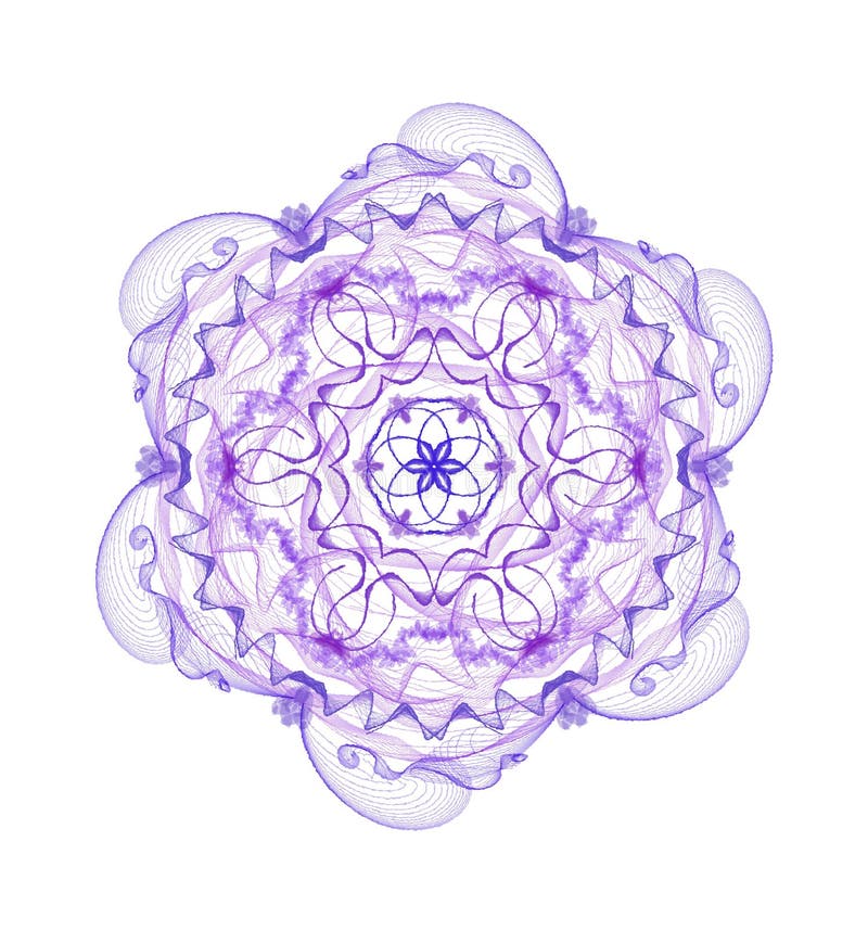 Graceful Geometric Circular Pattern Stock Illustrations – 346 Graceful ...