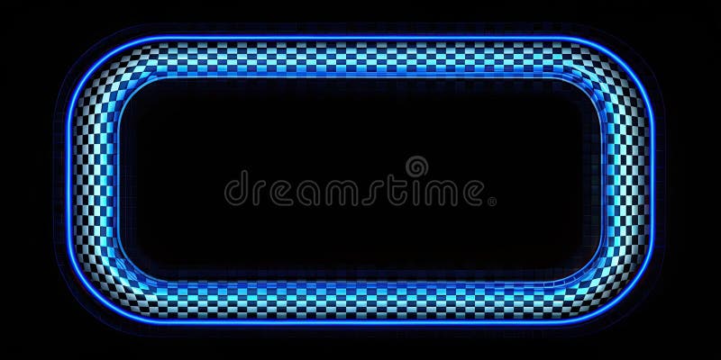 Graceful 4K Looping Animation a Smooth Rounded Rectangle Silhouette ...