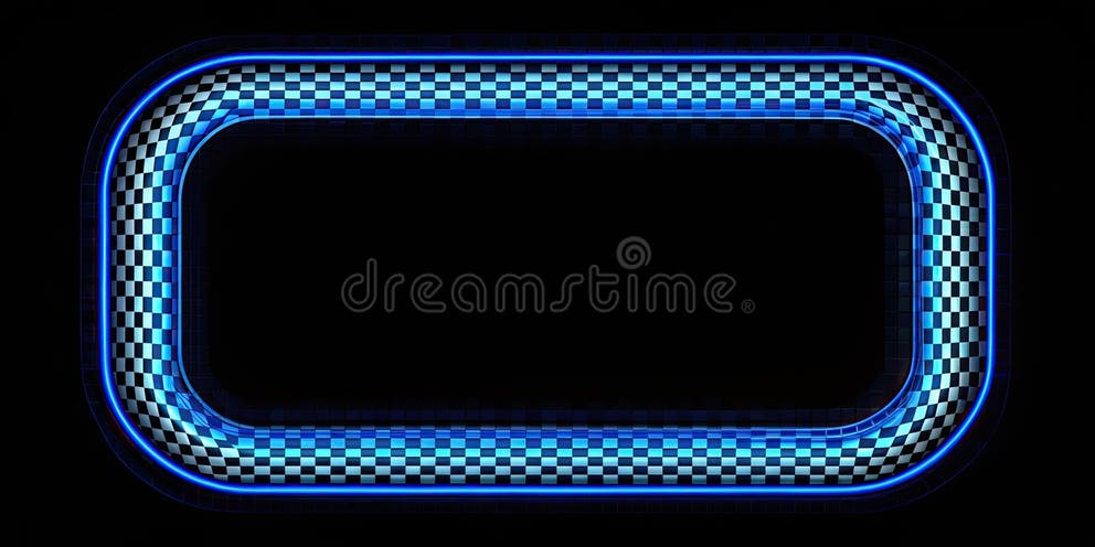 Graceful 4K Looping Animation a Smooth Rounded Rectangle Silhouette ...