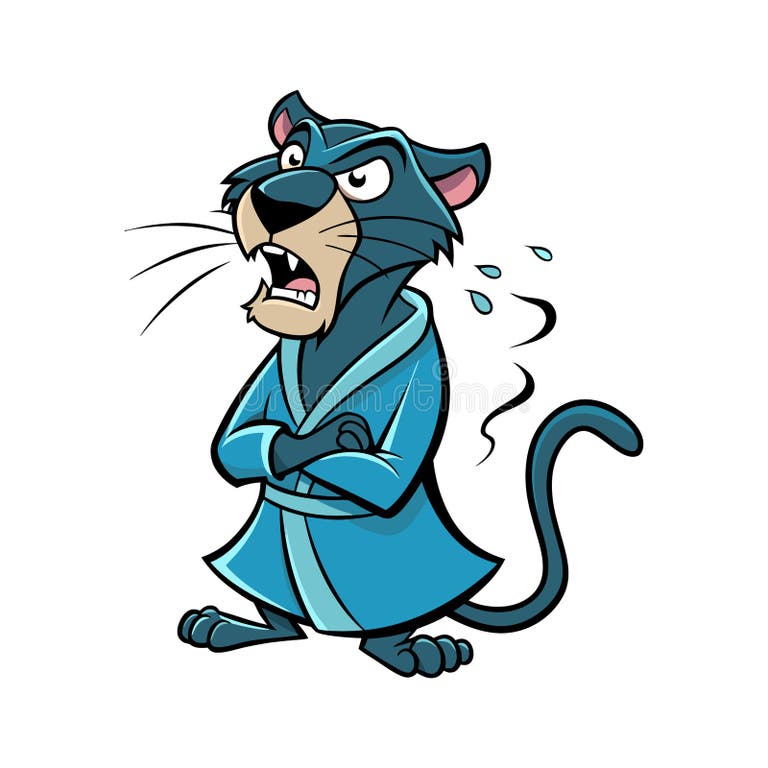 Graceful Panthers Energetic Chess Experience Stock Vector ...