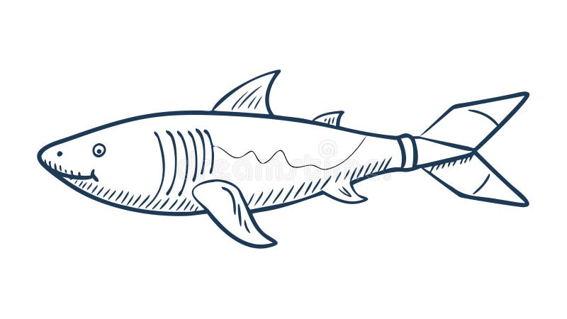 Shark Side View Stock Illustrations – 661 Shark Side View Stock ...