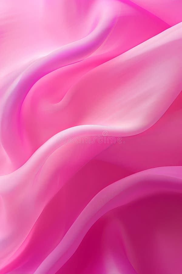 Graceful Soft Pink Background with Flowing Fabric Design As a ...