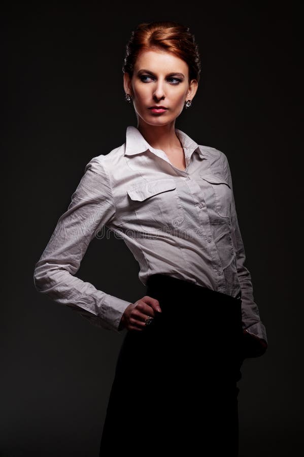 Graceful young woman stock photo. Image of happy, beauty - 13341960