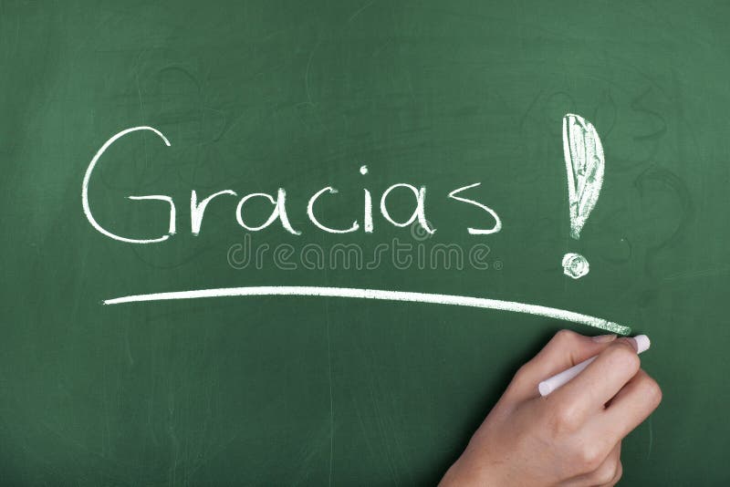 Gracias stock photo. Image of sayings, message, note - 43710778