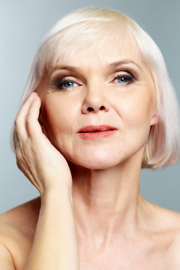 Gracious woman stock image. Image of graceful, aged, attractive - 26278833