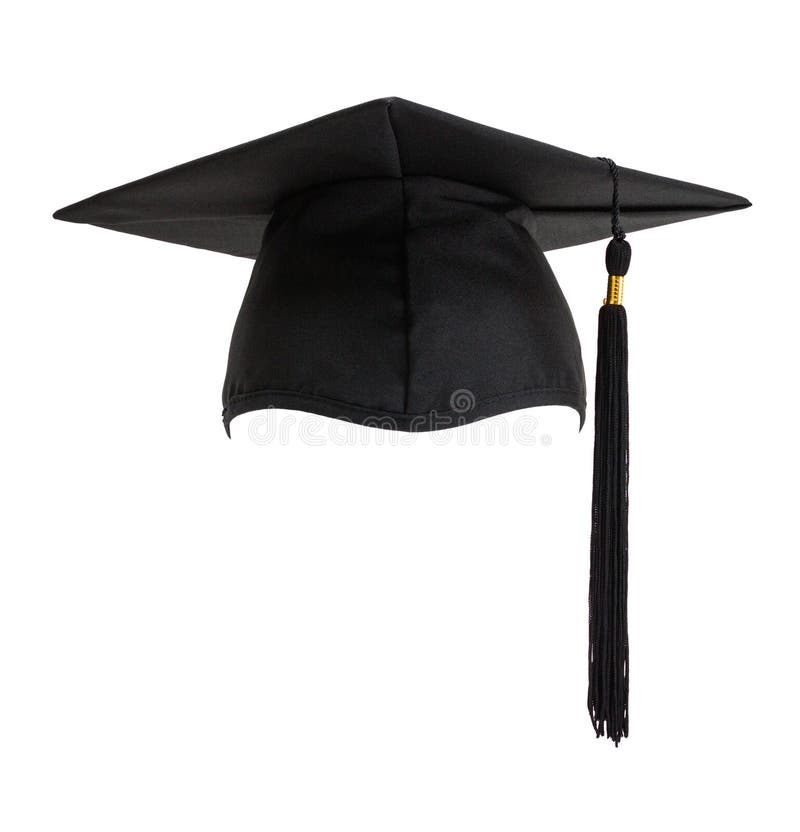Grad Hat Front stock image. Image of black, mortarboard - 270804167