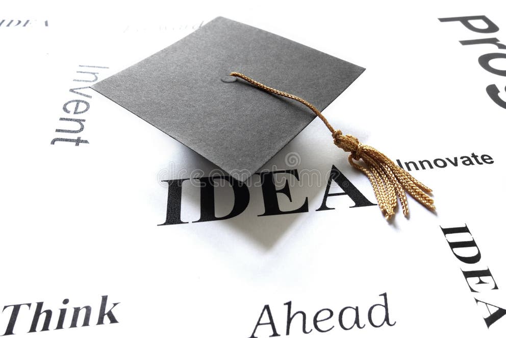 Grad idea stock image. Image of talent, idea, college - 28764931