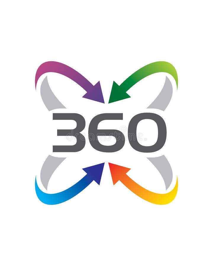 360 Grad Logo 360 Logo Design Einzigartiges Logo Design 360 Icon Design ...