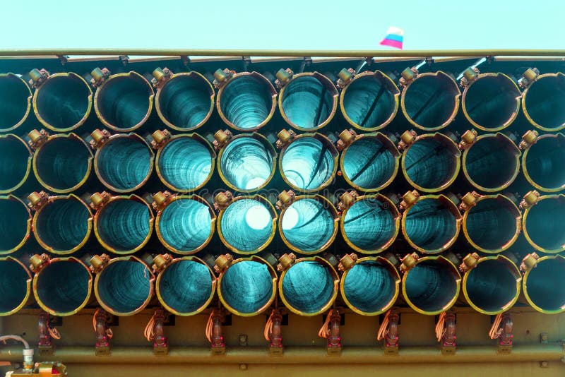 Grad rocket launchers stock image. Image of launcher - 246369923