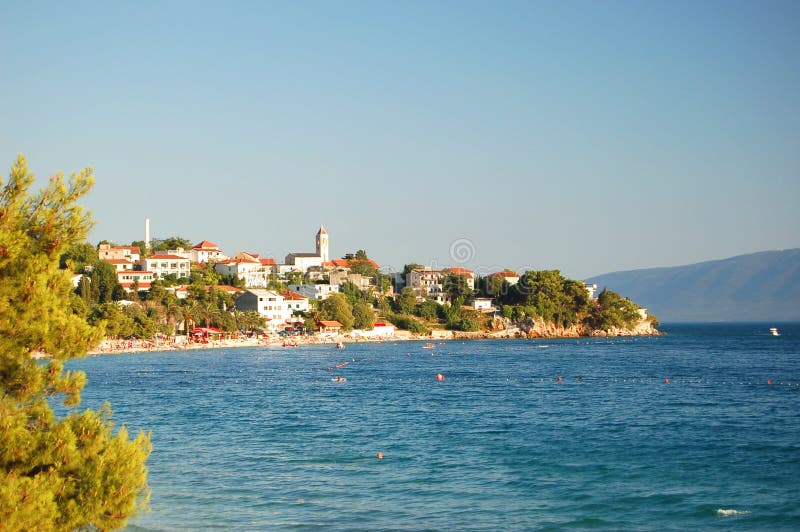Gradac, Croatia stock photo. Image of paradise, azure - 20647484