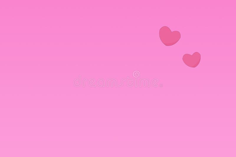 Gradation Background Image. Pink Heart on a Pink Gradient Background ...