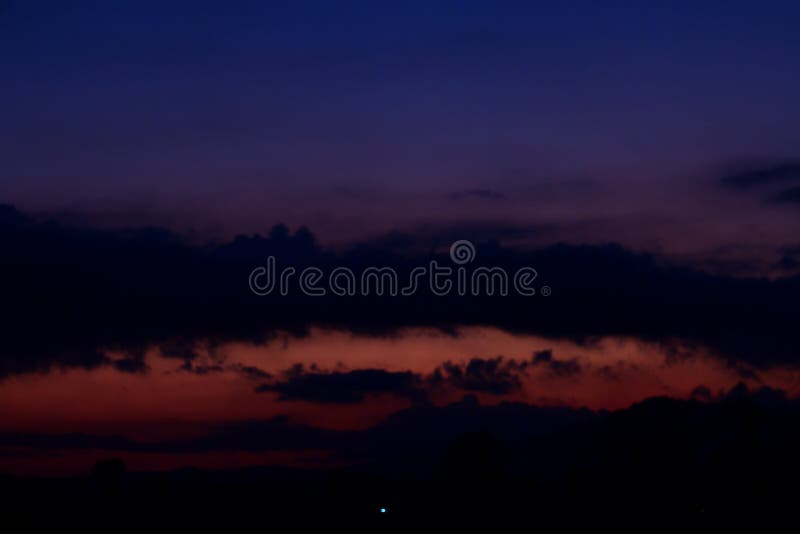 Gradation Sunset Sky stock image. Image of sunrise, panorama - 117983185