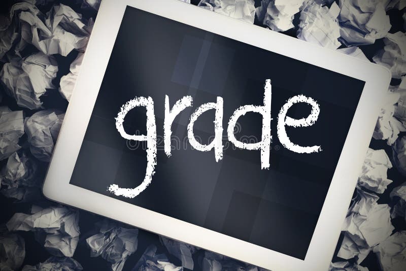 Grade Against Tablet Pc Blue Screen Stock Photos - Free & Royalty-Free ...