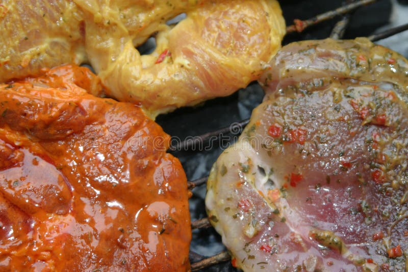 Grade do assado foto de stock. Imagem de fresco, partido - 793096