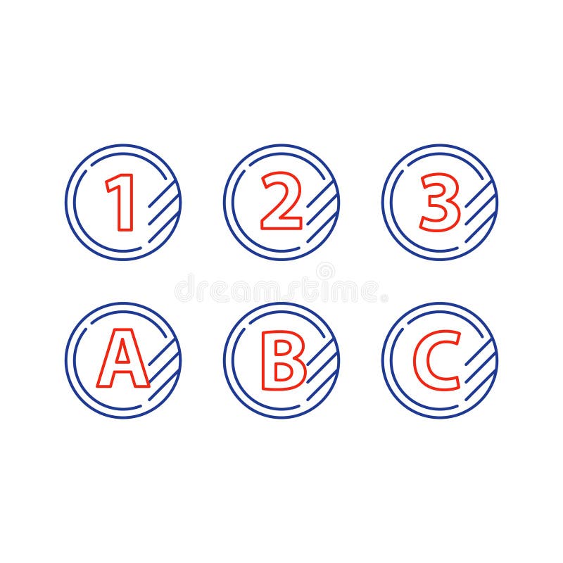 Grade Mark Line Icons, Upgrade Class, Fast Services Concept Stock ...